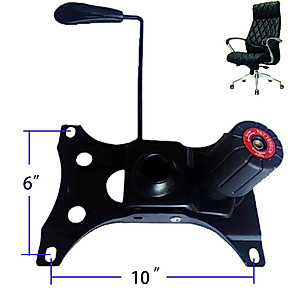 Warmword 6"x10" Tilt Control and Gas Lift,Replacement Office Chair Tilt Control Mechanism