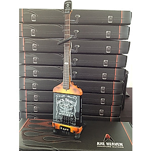 Officially Licensed Michael Anthony Jack Daniels JD Bass Mini Guitar