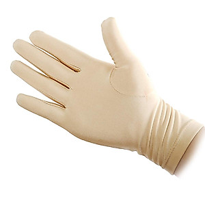 LIUHUO Ice Dress Gloves Performacne Wear Girls Thermal Figure Skating Gloves with Rhinestones（5 Color）