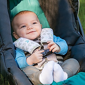 Summer Muslin Cushy Straps, Arrow Stripe