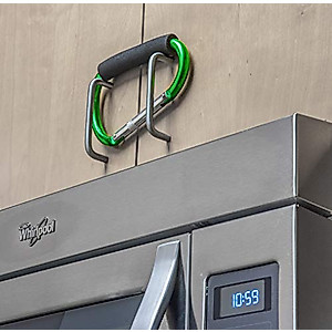 SE Assorted Color Jumbo Aluminum Carabiners (12 PC.) - 1297A-12