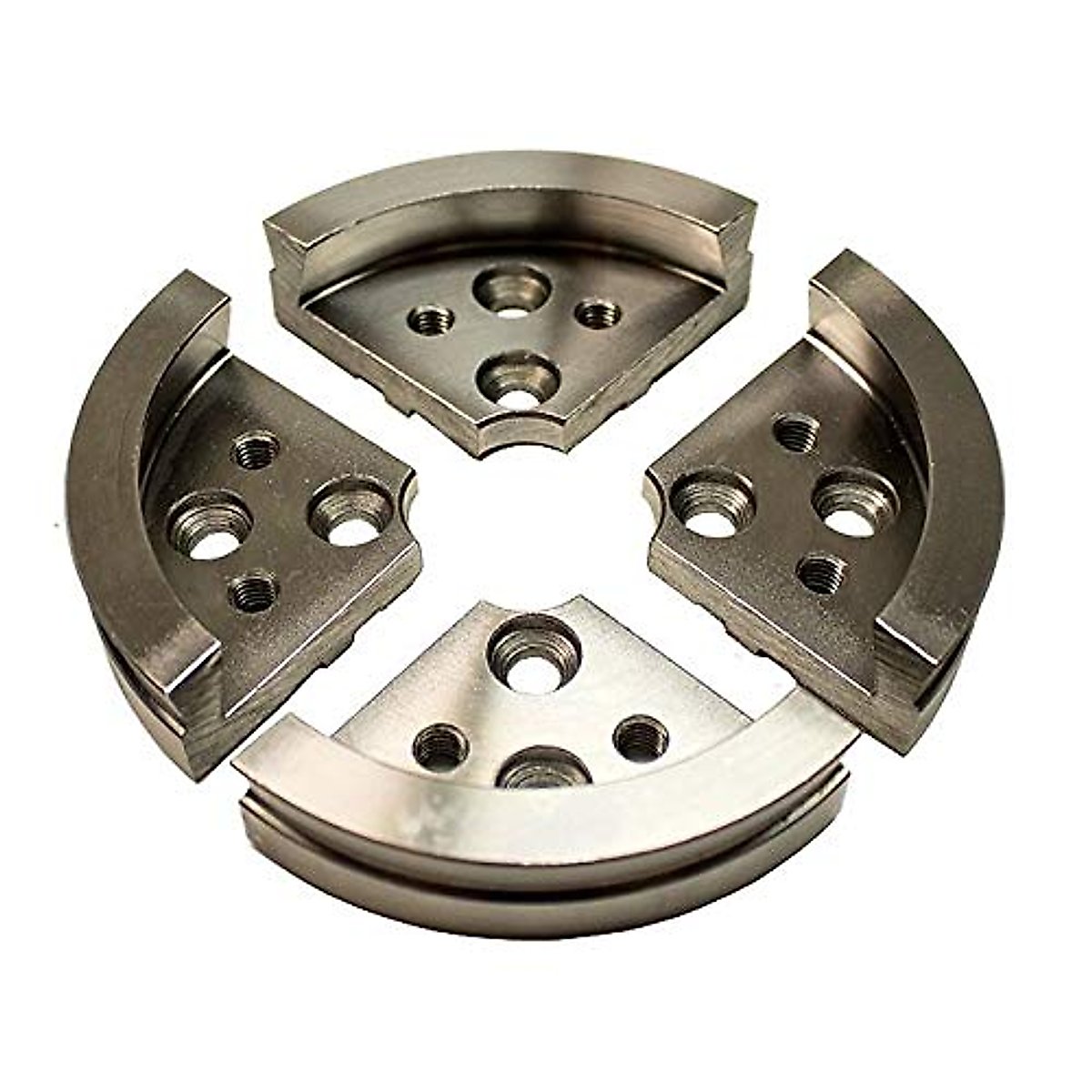 NOVA 48293 PREMIER PRO-TEK G3 CHUCK Bundle with 2" PRO-TEK Jaw Set, JSPIN 1" Pin Jaw Set, JS100N 4" Bowl Jaw Set, Woodworm Screw & Storage Case. 1"x 8 TPI Only (Does Not Use Inserts)
