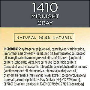 Burt's Bees Nourishing Eyeliner, Midnight Gray - 0.04 Ounce, Pencil