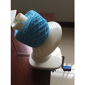 Yarn Winder, Wool Winder for Crocheting, Simple Installation Yarn Ball Winder, The Helper for Wool Collection Lovers,Needlecraft Yarn Ball Winder Hand Operated