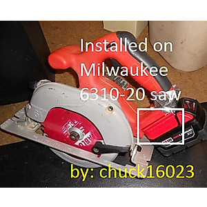 Made by Mitchell Mount Compatible with Milwaukee M18 Battery Wired 16AWG to Power Your Robot, e-Bike, Lights, Tools PN M18-16
