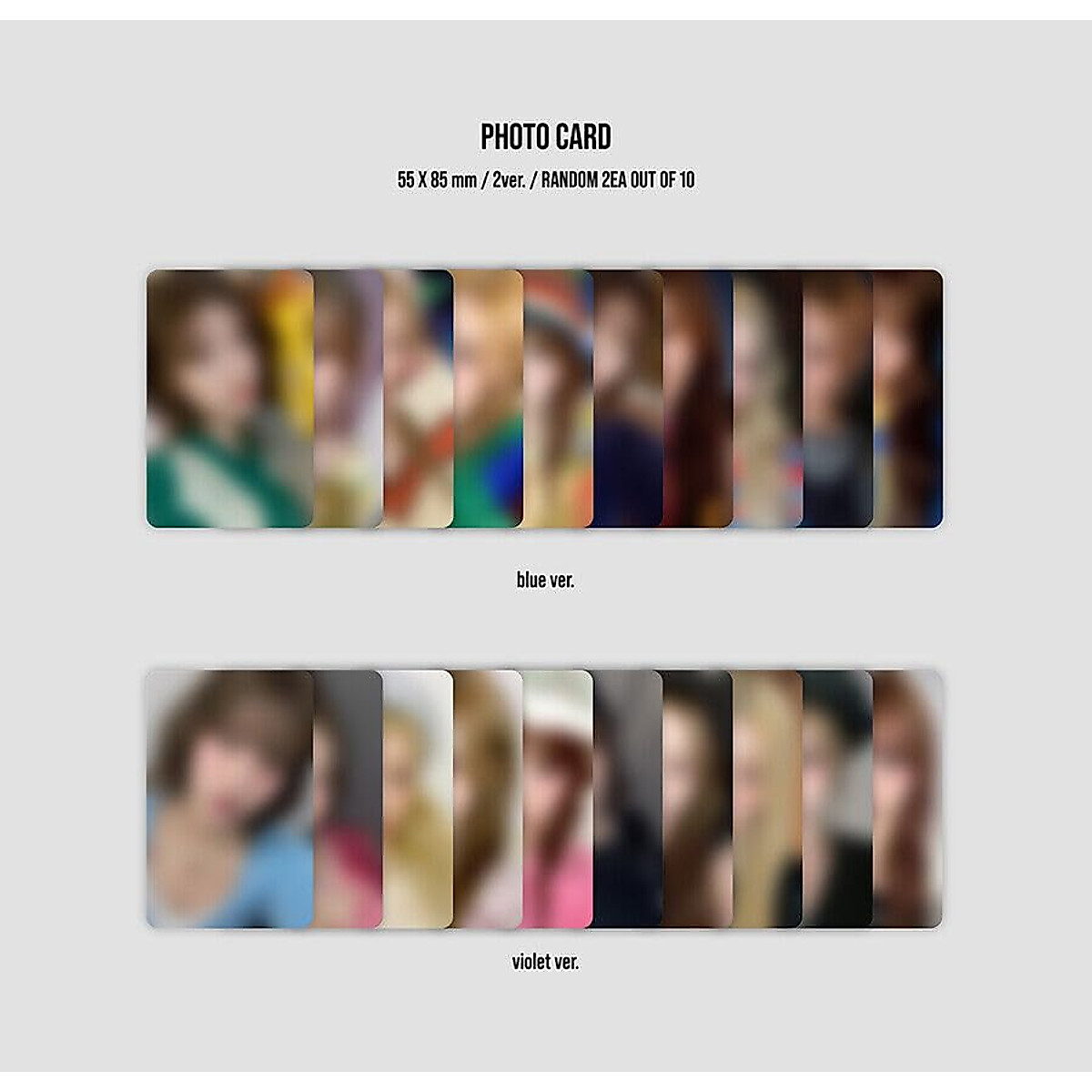 (POCA Ver.) BILLLIE [SIDE-B : MEMOIRS OF ECHO UNSEEN] 1st Single Album (BLUE Ver) K-POP SEALED