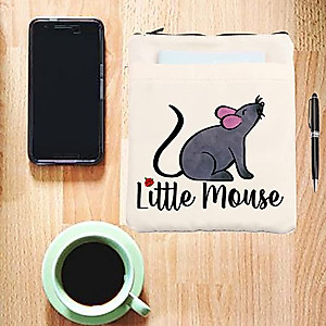 MAOFAED Little Mouse Smut Book Cover Novels Inspired Book Sleeve Romance Book Protector Gift for Men Women (Little Mouse booksl)