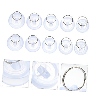 ULTECHNOVO 10pcs Rubber Stopper Bathtub Seal Plug Bathroom Sink Plug Kitchen Sink Plug Kicthen Assecories Drainage Seal Bathtub Sealing Plug The Kitchen Sink Stoppers Sink Cover Leakproof