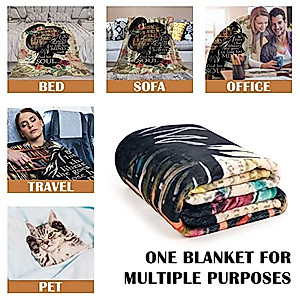 A Girl Loves Books Fleece Throw Blanket - Super Soft Fuzzy Warm Cozy Flannel Blanket Quilt for Winter Bedding Couch Sofa Home Decor, Gift for Adults Kids Family 50" X 60"