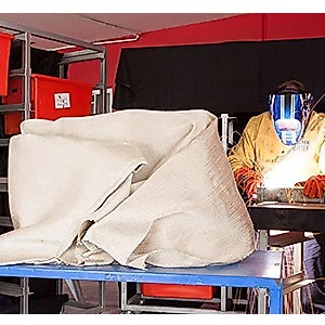 Tonyko Heavy Duty Fiberglass Protective Blanket, Emergency Surival Blanket, Welding Blanket and Fire Blanket with Various Sizes
