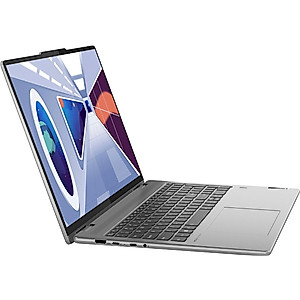 Lenovo Yoga 7i 16" WUXGA Touch 2-in-1, 360° flip-and-fold Design, Intel Core i5-1335U, 4.6GHz, 10-core, 8GB RAM 2TB SSD, Intel Iris Xe Graphics, WiFi, Backlit KB, Win11, Storm Grey, NoCo Bundle