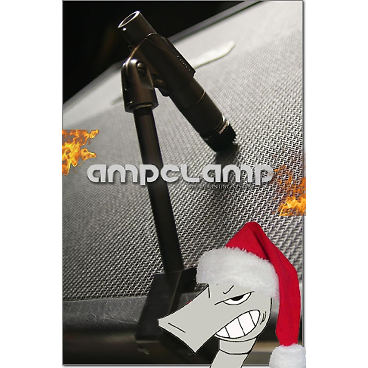 AmpClamp USA WT-Pro (v. Non-Adapter) Guitar Cab Microphone Grabber The Only U.S. Made Mount