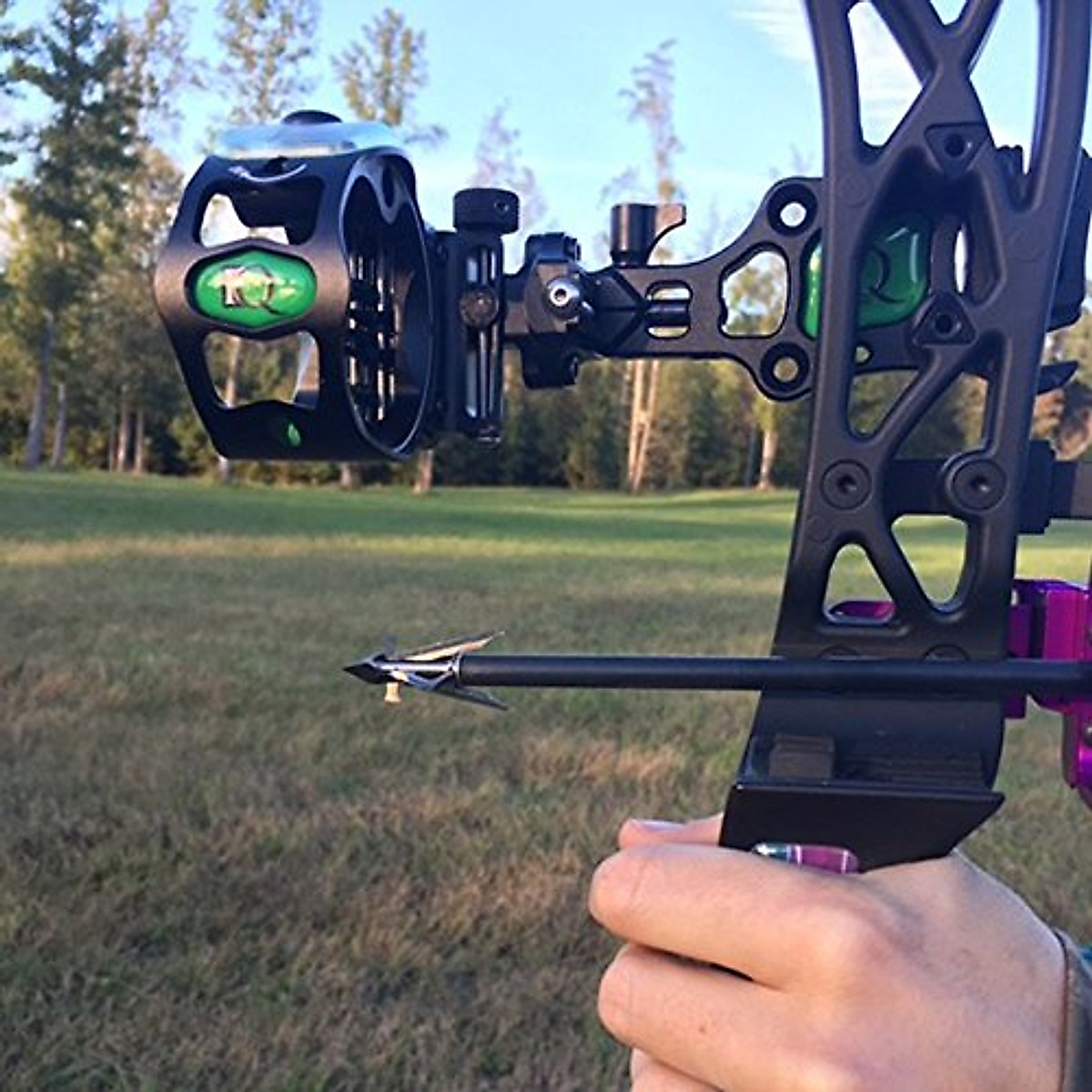 Muzzy Trocar HB Hybrid 4 Blade Broadhead, Silver