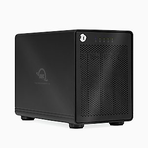 OWC ThunderBay 4 with Dual Thunderbolt 3 Ports (0GB)
