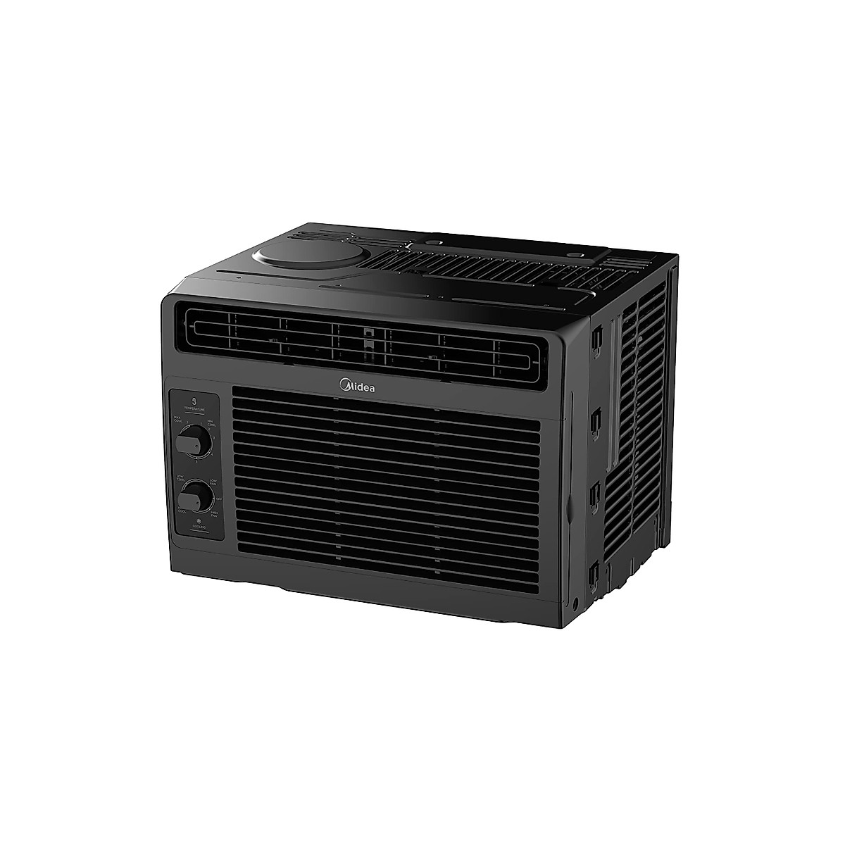 Midea 5,000 BTU 115V Mechanical Window Air Conditioner, Black (Renewed)