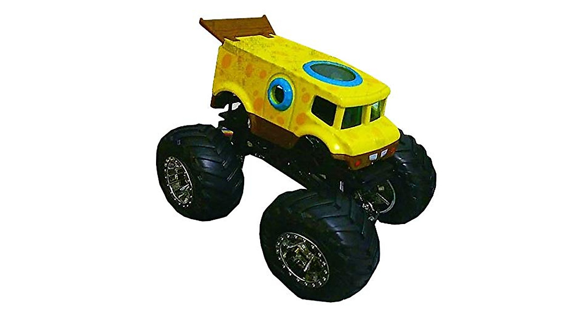 Hot Wheels Spongebob Bubble Van & Patrick Star Car Set