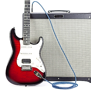 Gig Snake 10FT Blue & 10FT Red Guitar Cable Bundle