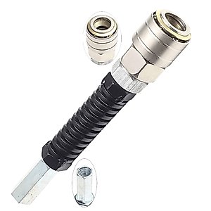 Machine Attachments Suction Cup Vac-U-Lock 3XLR Bendable Spring Connector (F040)
