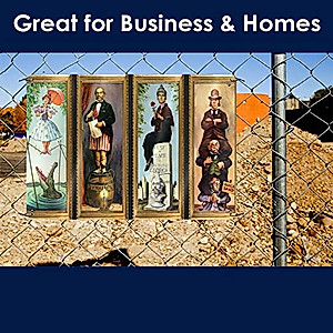 jenvnve The Haunted Mansion Retro Poster Metal Tin Signs Bar Cafe Restaurants Home Garage Decoration Wall Art Board 12x8 Inch