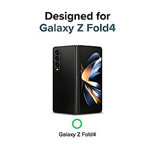Ringke Slim [Anti-Yellowing Material] Compatible with Samsung Galaxy Z Fold 4 5G Case (2022) for Minimalist Yet Sturdy, Solid Sleek Transparent Cover with Non-Slip Pad for Galaxy Z Fold4 - Clear