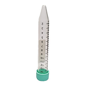 ADVANGENE Racked 15 ml Centrifuge Tube, Sterile, Polypyrene (25/Rack; 150 Tubes/Case)