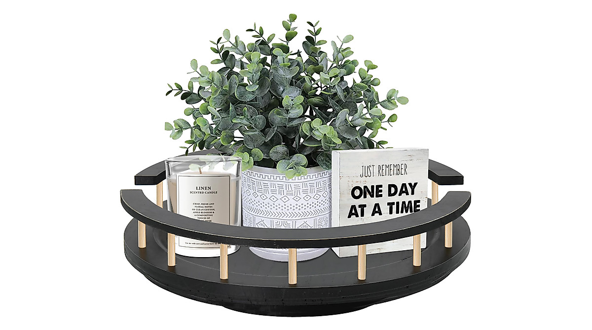 Buy Wood Lazy Susan Turntable - 12.5 Inch Organizer