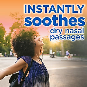 Amazon Basic Care Premium Saline Nasal Moisturizing Spray, Non-Medicated Relief for Dry, Irritated Nose, 3 fl oz (Pack of 1)