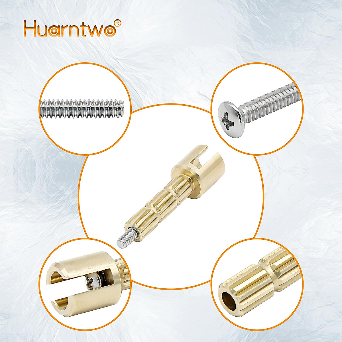 Huarntwo 970-0770 Stem Adapter with Screw for Faucet,Compatible with Pfister Securepfit Trims, Shower Handle Stem Extension Tub and Faucet Accessories Valve Extender Trim Repair