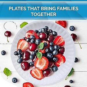 Perfectware - Kitchen essentials Paper Plate 6-300 6" Paper Plate, White (300 Count/pack)