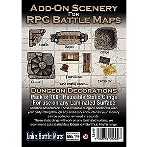 Loke Add-On Scenery for RPG Maps - Dungeon Decorations