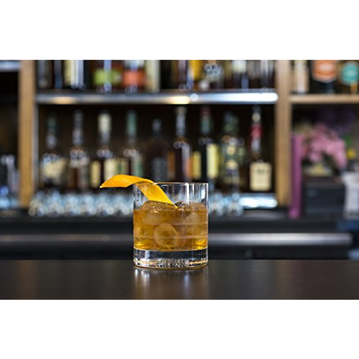 Crafthouse By Fortessa Professional Barware by Charles Joly Signature Collection, 4 Count (Pack of 1), Double Old Fashioned Glass