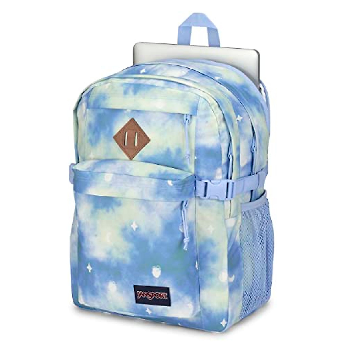 JanSport Main Campus Backpack - Travel, or Work Bookbag w 15-Inch Laptop Sleeve and Dual Water Bottle Pockets, Moonscape