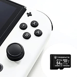 TRIDENITE 64GB Micro SD Card, MicroSDXC Memory for Nintendo-Switch, GoPro, Drone, Smartphone, Tablet, 4K Ultra HD, A1 UHS-I U3 V30 C10, Up to 95MB/s Read, with SD Adapter