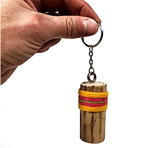 Africa Heartwood Project 5" Cactus Rainstick with Keychain Kit