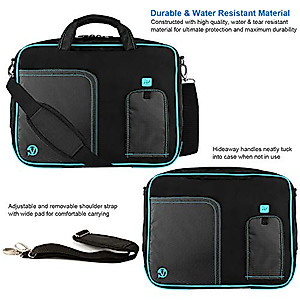 Laptop and Tablet Shoulder Bag Briefcase 11.6 12 12.5 Inch for iPad Pro 13/12.9, iPad Air 13, iPad Pro 11, Surface Pro 11 10 X 9 8 7, Galaxy Tab S10+/S9+/S8+/S7+/S7 FE