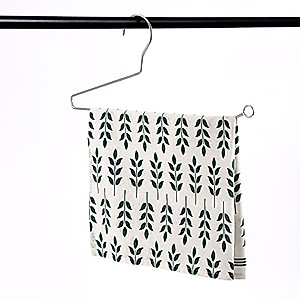 Blanket Hanger Pants Hangers Non Slip Hangers Heavy Duty Stainless Steel Hanger, Non-Slip Finishing Hanger for Quilts, Bedding, Towels, Pants, tablecloths, Carpets (Pack of 8)