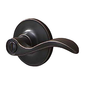 Dexter by Schlage J40SEV716 Seville Bed and Bath Lever, Aged Bronze