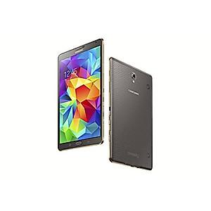 Samsung Galaxy Tab S 8.4" Tablet (Titanium Bronze SM-T700NTSEXAR 32GB SSD)