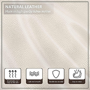 Keallce Case for iPhone 15 Wallet Case, Flip Leather Case with 4 Card Holder, Ring Holder Kickstand Protective Folio Phone Cover for Women Ladies, Beige