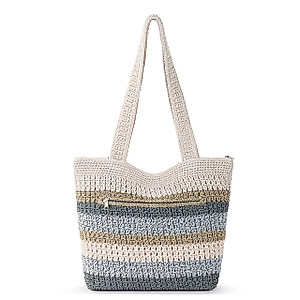 The Sak Casual Classics Hand-Crochet Tote, Desert Stripe