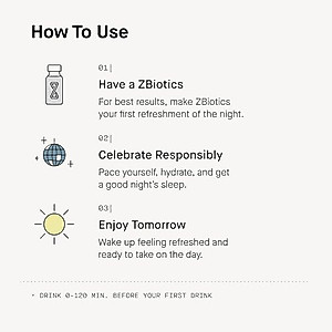 ZBiotics® Probiotic Drink — 0.50 Fl Oz (3 Pack of .5 Fl Oz)
