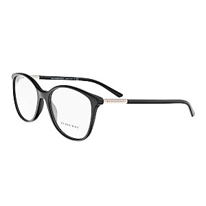 Burberry BE2128 Eyeglass Frames 3001-5216 - Black BE2128-3001-52