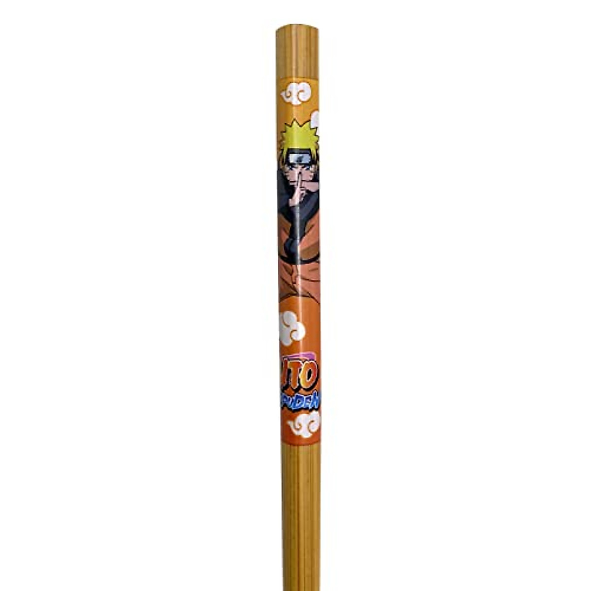 JUST FUNKY Naruto Shippuden Chopsticks Set of 2 - Official Naruto Collectible Chopsticks - Includes 2 Matching Sets of Bamboo Chopsticks - 8.85 Inches Long Anime Chopsticks