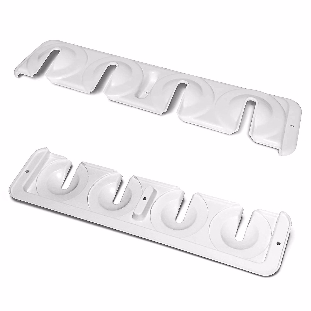 KLEARSTAND Marine RV Wine Glass Holder, White, Easy Install, Made in USA (1 rack)