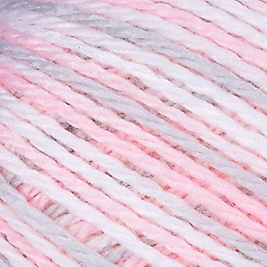 Bernat Softee Baby Yarn, Ombre, 4.25 oz, Gauge 3 Light, Pink Flannel