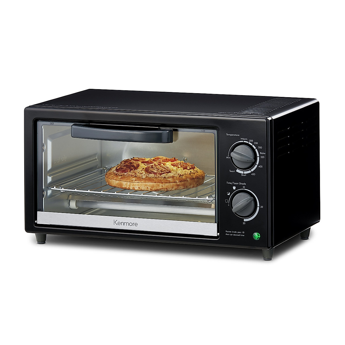Kenmore 88914 4-Slice Toaster Oven in Black
