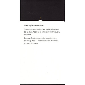 Proti-Thin High Protein Creamy Chocolate Pudding/Shake Mix, 15g Protein, Low Calorie, Low Carb, Low Sugar, No Gluten Ingredients, Aspartame Free, KETO Friendly, Ideal Protein Compatible, 7/Box