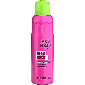 TIGI Bed Head Headrush Shine Hair Spray for Smooth Shiny Hair 5.3 oz