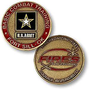 U.S. Army Basic Combat Training Fort Sill, OK Challenge Coin