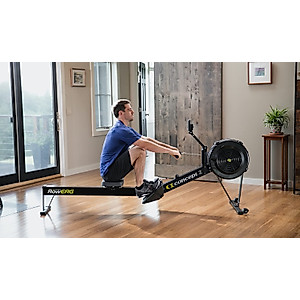 Concept2 Model D Indoor Rowing Machine with PM5, Tall Legs and Polar H10 ANT+ Heart Rate Monitor, M-XXL: 26-36" HRM
